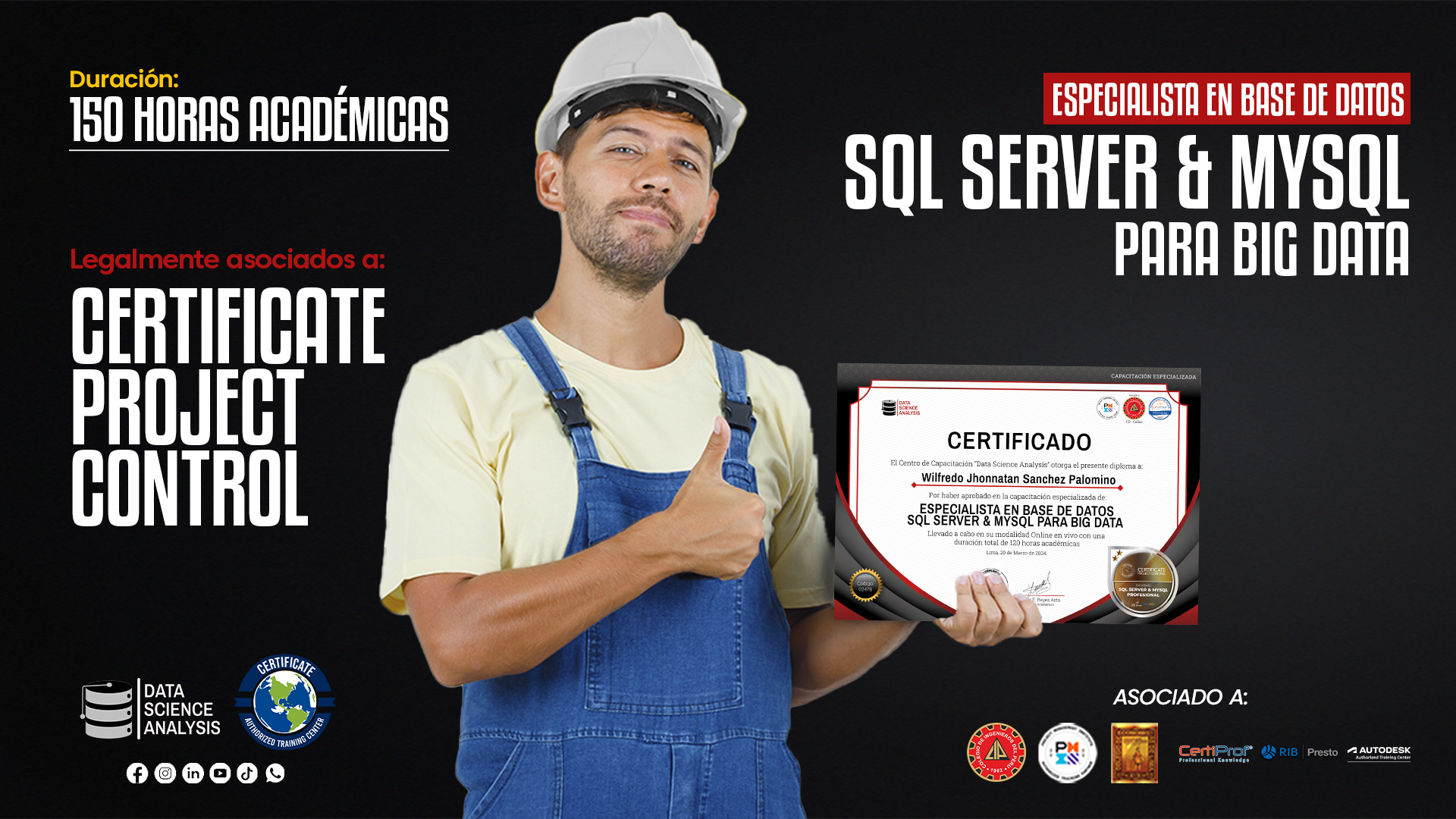 ESPECIALISTA EN BASE DE DATOS SQL SERVER & MYSQL PARA BIG DATA ...