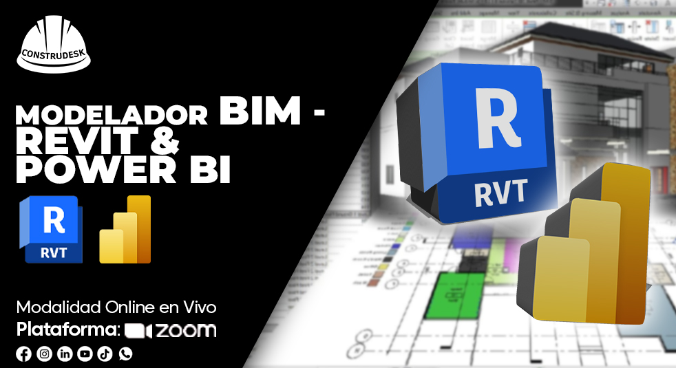 Modelador Bim Revit & Power BI - CONSTRUDESK